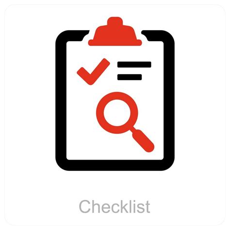 체크리스트 프리미엄 벡터