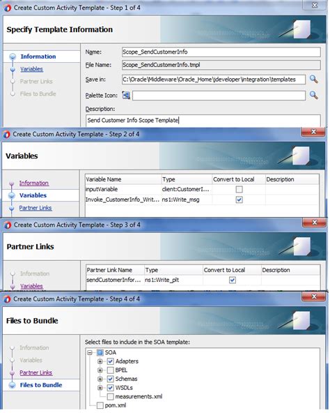 Soa 12c Custom Activity Template Oracle Fusion Middleware Blog