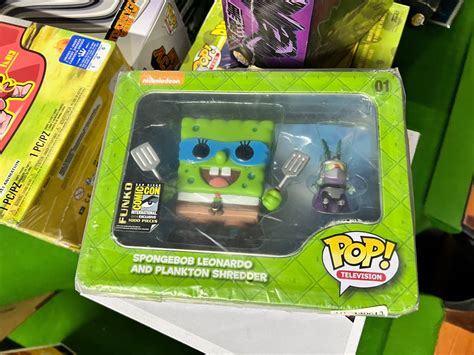 Spongebob Squarepants And Ninja Spongebob And Leonardo Tmnt Xbox