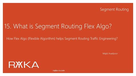 15 What Is Segment Routing Flex Algo Youtube