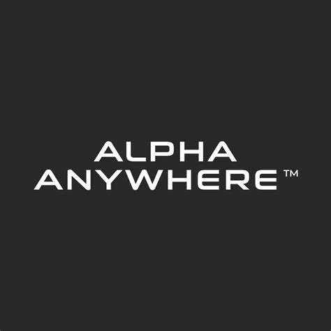 Alpha Anywhere