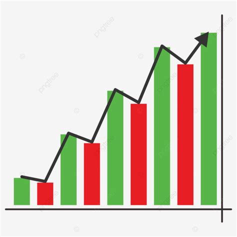 Block Chart Investment Up Bullish Bearish Design Vector Vector Chart