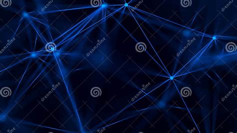 Network Connection Structure Data Transfer Abstract Background With Interweaving Of Dots And