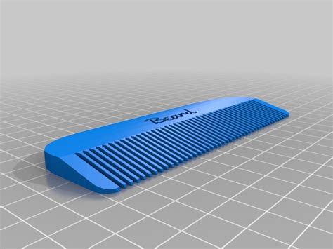Free 3d File My Beard Comb 🏠 ・3d Printable Model To Download・cults