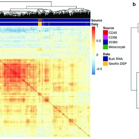Correlation Between Mrna And Protein A Unsupervised Hierarchical Download Scientific Diagram