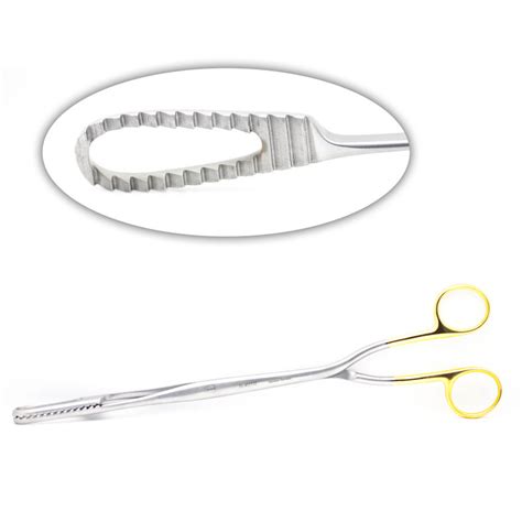 Bierer Ovum Forceps 11in 19mm Jaw No Ratchet Millennium Surgical