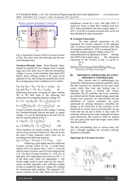Simulation And Implementation Of Γ Z Source Inverter Pdf