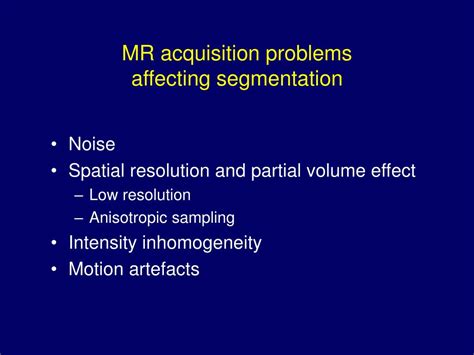 Ppt Segmentation Of Brain Tissues On Mr Images Using Data Driven Techniques Powerpoint