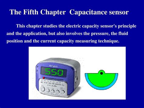 PPT The Fifth Chapter Capacitance Sensor PowerPoint Presentation Free Download ID