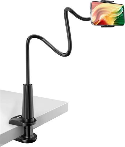 Gooseneck Phone Holder Stand For Bed Tryone Flexible Arm
