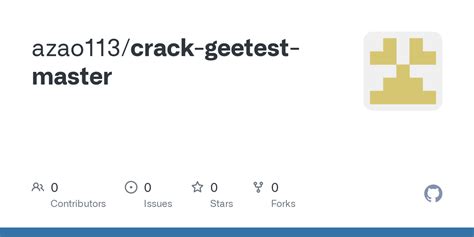 Github Azao Crack Geetest Master