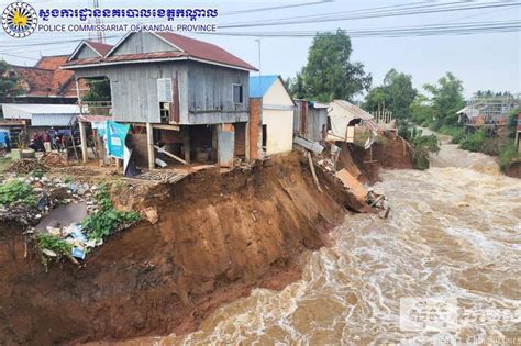 ពលរដ្ឋជាង៨០គ្រួសារក្នុងខេត្តកណ្តាលរងការវាយប្រហារដោយជំនន់ទឹកភ្លៀង សុីសុីថាមស៍