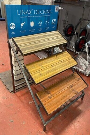 3 Tier Decking Display Stand Uk Display Stands