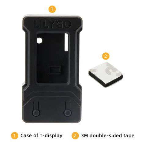 LilyGo T Display Case ABS Bastelgarage Electronics Online Store