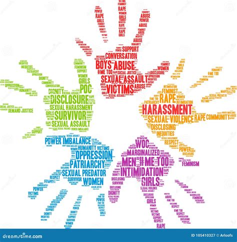 Harassment Word Cloud Stock Illustration Illustration Of Assault