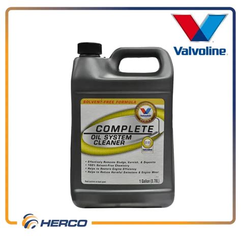 Valvoline Vps Complete Oil System Cleaner 1 Gal 378l Vp051 Lazada Ph
