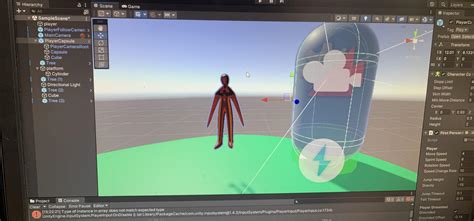 how do i make my character the bean i using unity s play controller asset and i want my