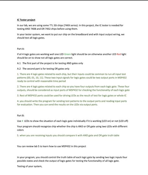 Ic Tester Project In Our Lab We Are Using Some Ttl