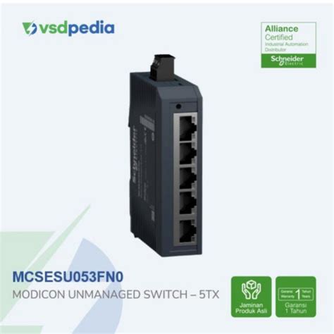Promo Schneider Connexium Modicon Switch 5tx Mcsesu053fn0 Cicil 0 3x