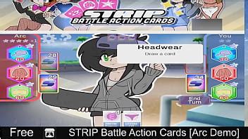 Strip Battle Action Cards Free Game Itchio Card Game D Adult Anime Cute Eroge Erotic