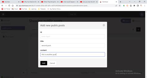 Id Sequence For Postgresql Not Being Updated When Adding Items From Ui