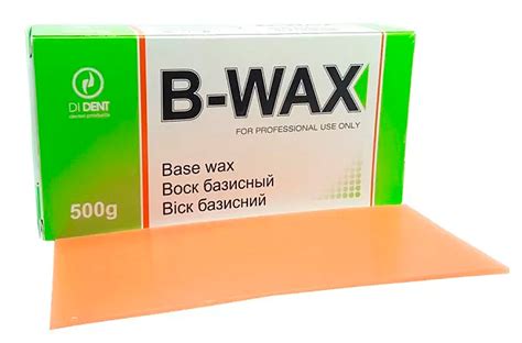 Воск базисный DiDent B-Wax (500 г) ᐉ Купить Стоматологический воск ...