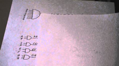 Create A 8 Input Nand Gate Using Two Input And Gates And Not Gates