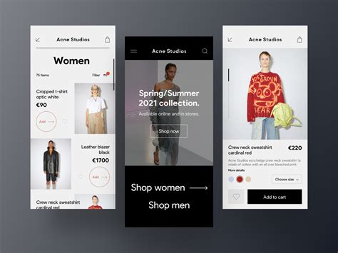 Ecommerce App By Dmitry Lauretsky For Ronas It Ui Ux Team On Dribbble