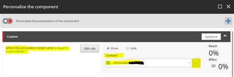 How To Apply Personalization Rule Programmatically Sitecore Stack