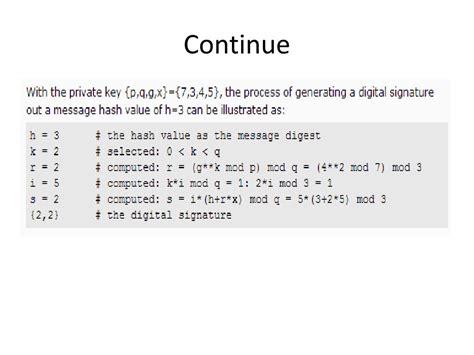Ppt Dsa Digital Signature Algorithm Powerpoint Presentation Free Download Id2427143
