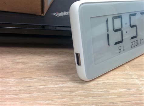 Xiaomi E Paper Clock Lywsd02 Wifi Ntp Time Sync Using Esp8266