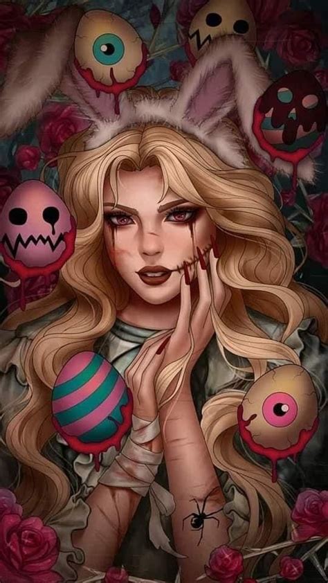 Evil Alice In Wonderland Wallpaper