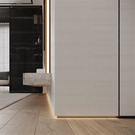 Купить теневой профиль для пола и потолка в Москве Смарт раздвижные системы рф