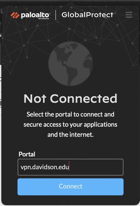 Set Up And Connect To Palo Alto GlobalProtect VPN On Your Computer Davidson Technology