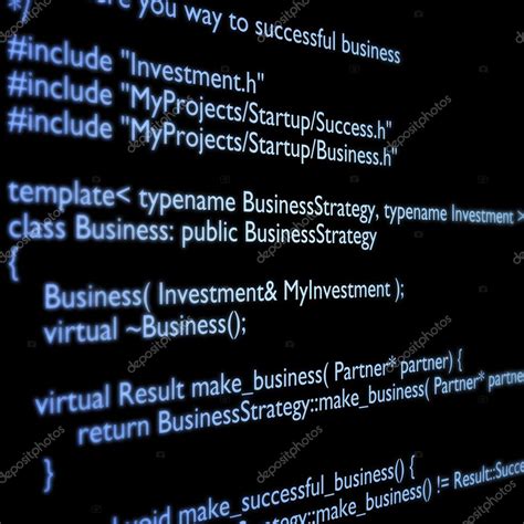 C Code Stock Photo By Romakoshel