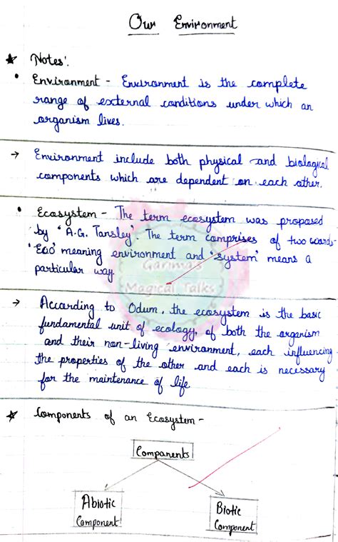 Solution Class 10 Notes Our Environment Studypool Solution Class 10 Notes Our Environment Studypool