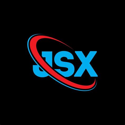 jsx logo jsx letter jsx letter logo design initials jsx logo linked with circle and uppercase