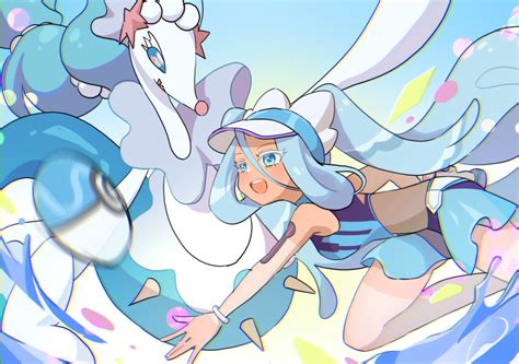 Hatsune Miku Primarina And Water Miku Pokemon And 2 More Drawn By