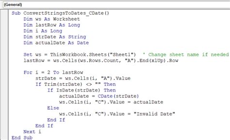 How To Convert A String To A Date In Excel Vba 3 Examples Excel Insider