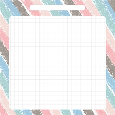 Notebook Border PNG Image Notebook Cartoon Cute Border Simple Cartoon Cute PNG Image For