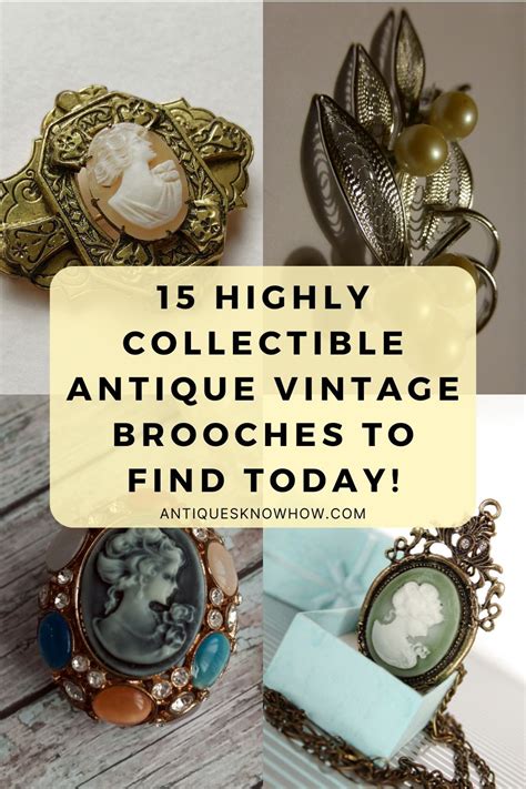 15 Highly Collectible Antique Vintage Brooches Worth A Lot Of Money In 2025 Jewelry Hacks