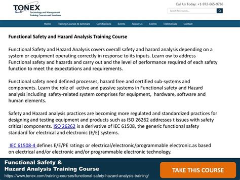 PPT Functional Safety And Hazard Analysis Training Course PowerPoint Presentation ID 7817319