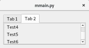 Python Adding QScrollArea To QTabWidget Stack Overflow