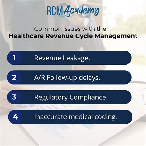 How To Avoid Rcm Issues In Healthcare Rcm Academy Llc Posted On The Topic Linkedin