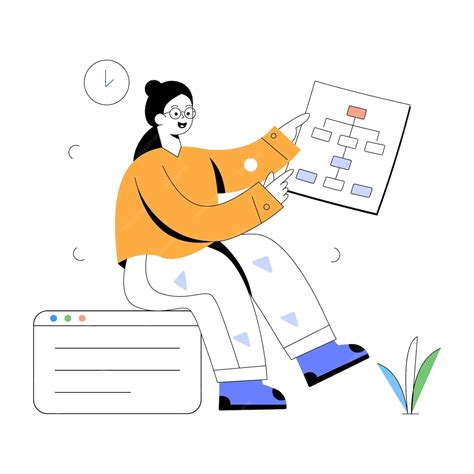 Premium Vector Download Flat Illustration Of Workflow