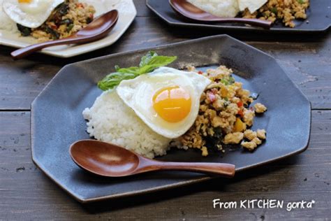 おうちで簡単タイ料理ガパオライス EATPICK
