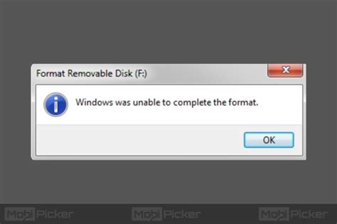 How To Fix ‘windows Was Unable To Complete The Format Error