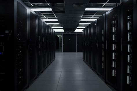 Premium Ai Image Data Center With Rows Of Servers And Racks Of Equipment Visible Created With