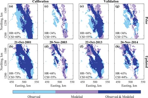 Comparison Of Flood Extent Prediction Between Models Using Prior And