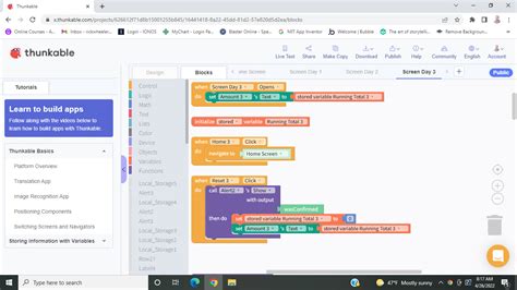 Null And Nan On My Counting App Questions About Thunkable Community